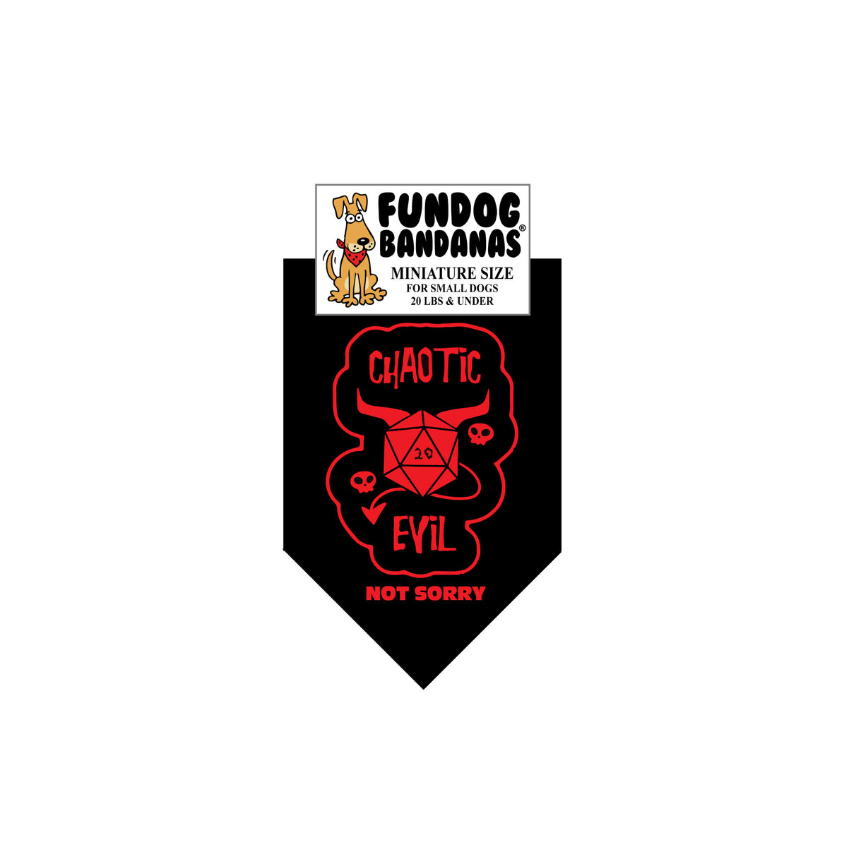 Chaotic Evil Dog Bandana - Limited Edition – FunDog Bandanas (DogPerk)