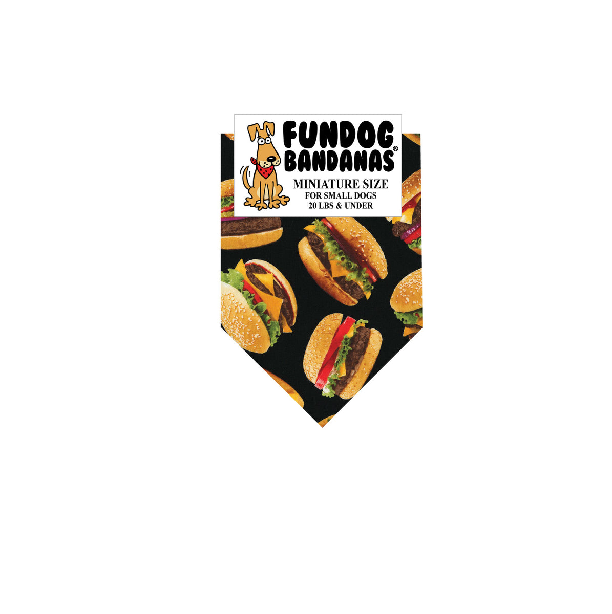 Cheeseburgers Bandana - Limited Edition – FunDog Bandanas (DogPerk)
