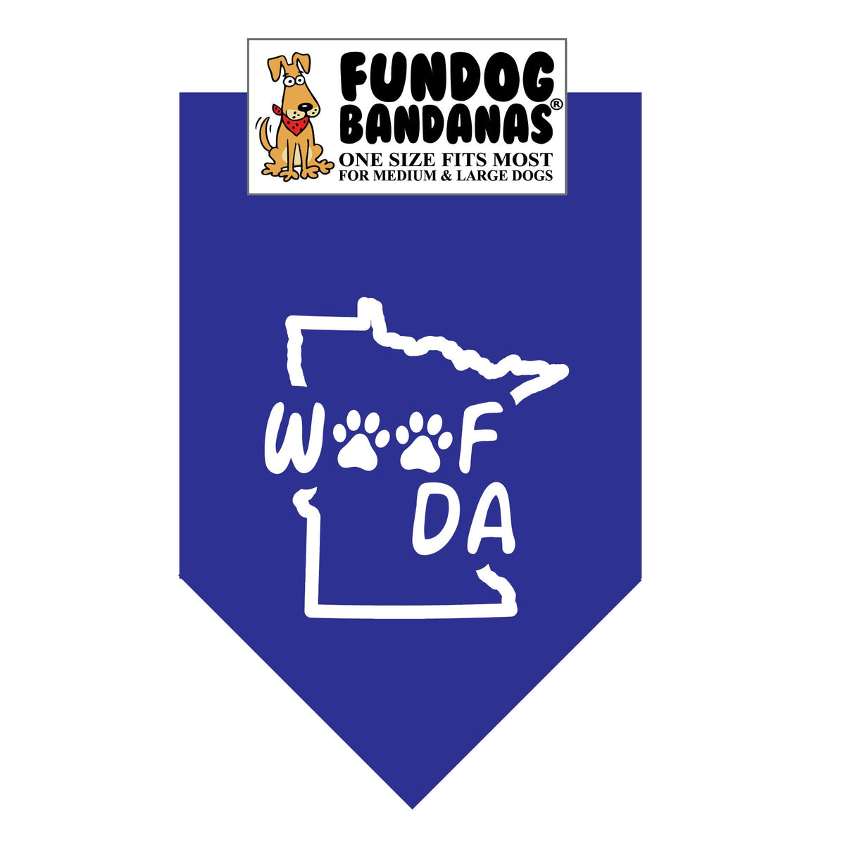 Woof Da Dog Bandana – FunDog Bandanas (DogPerk)